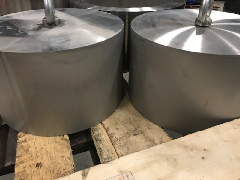 Watergesneden RVS lagers - Alles Watersnijden